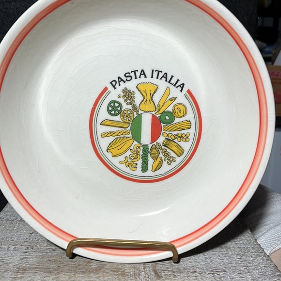 Himark | Dining | Rare Vintage Italy Himark Large Pasta Italia Serving ...